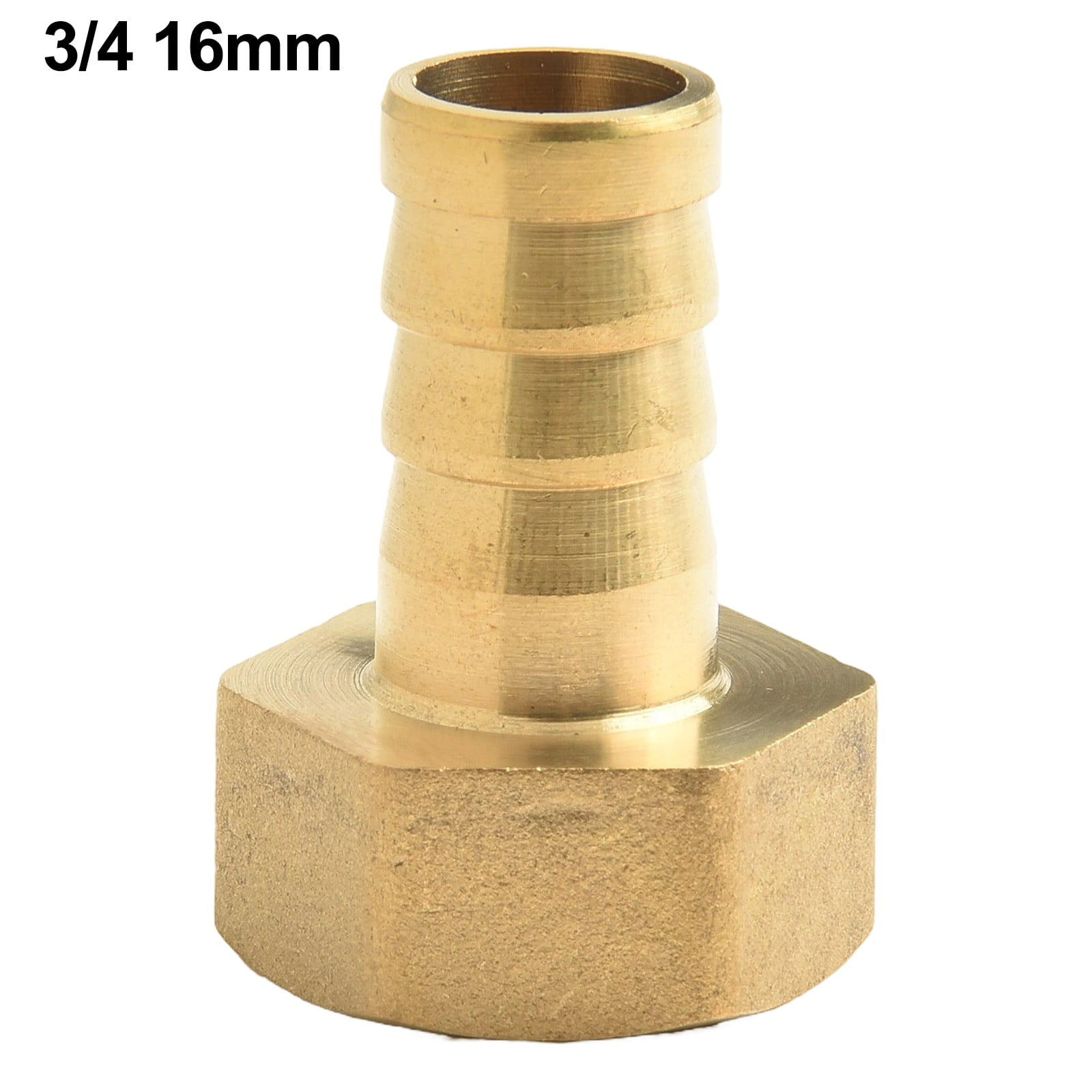 SENSHENGXIN Brass Barb Female Thread Connector Tail Pipe Hose 3/4” Rain ...