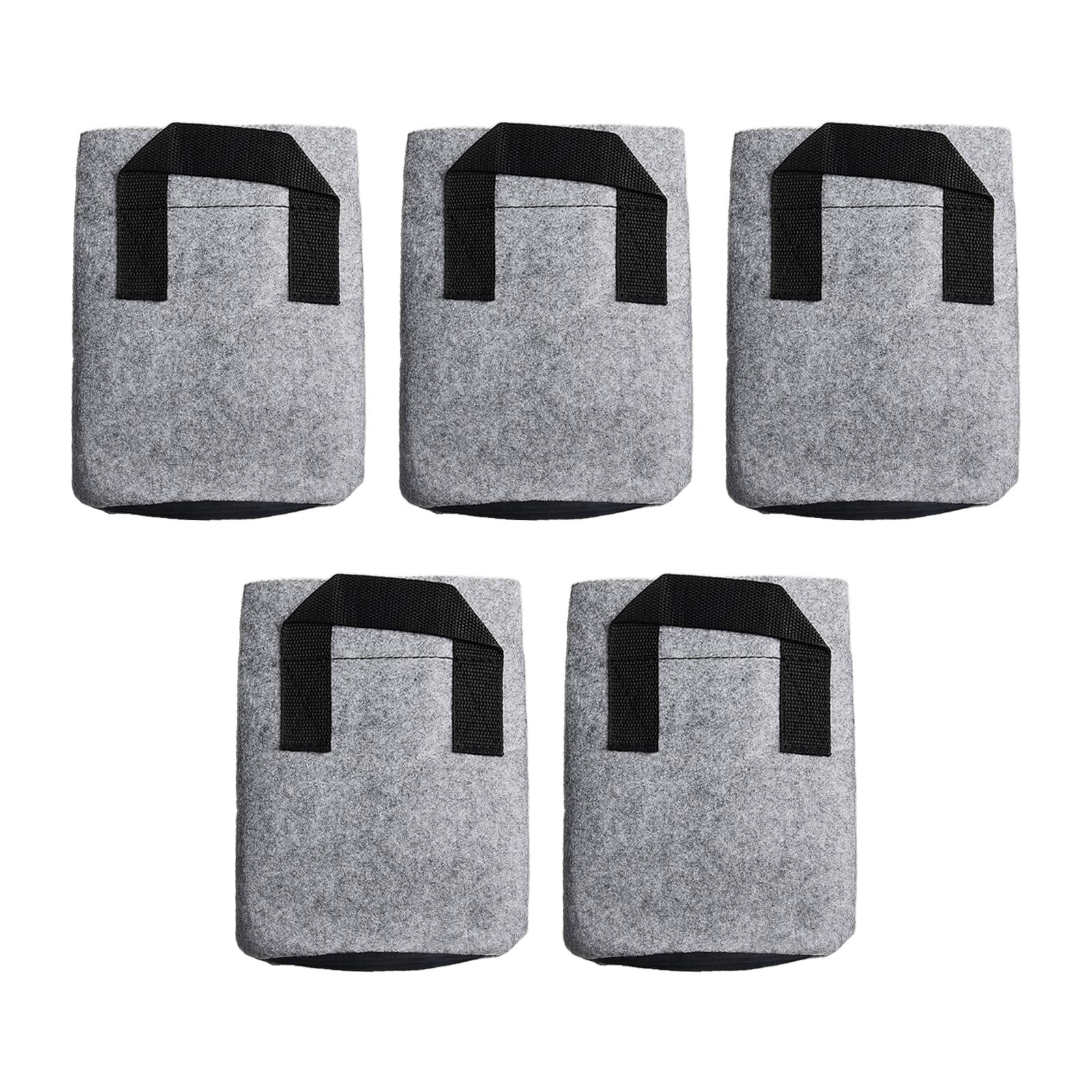 SENSHENGXIN Breathable Fabric Grow Bags for Healthy Root Zones 5 Pack ...