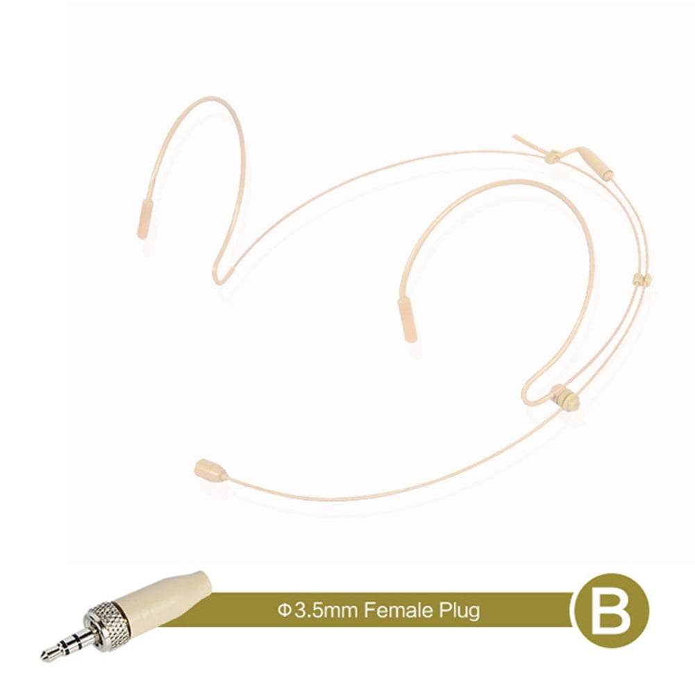 SENSHENGXIN Double Earhook Headset Micrphone Omnidirectional Condenser ...