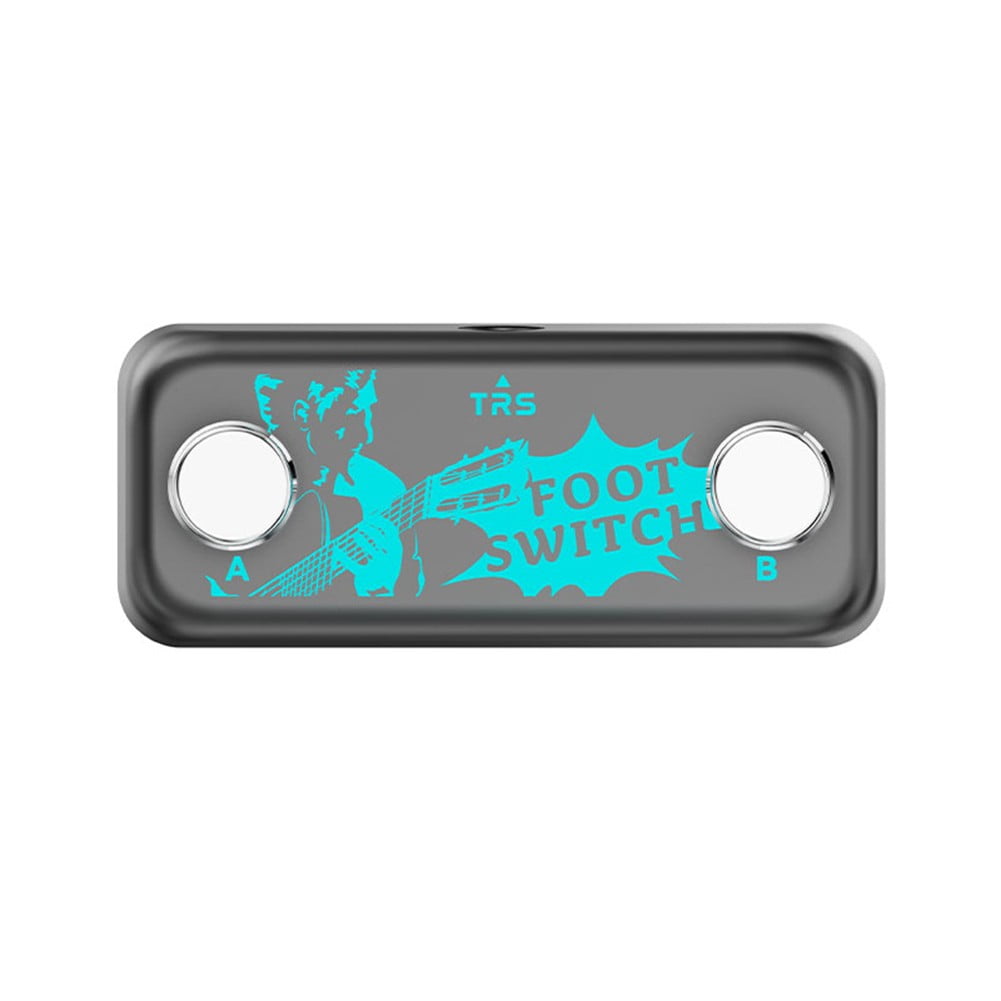 SENSHENGXIN Guitar Dual Latching Footswitch Guitar Effect Pedal Switch ...