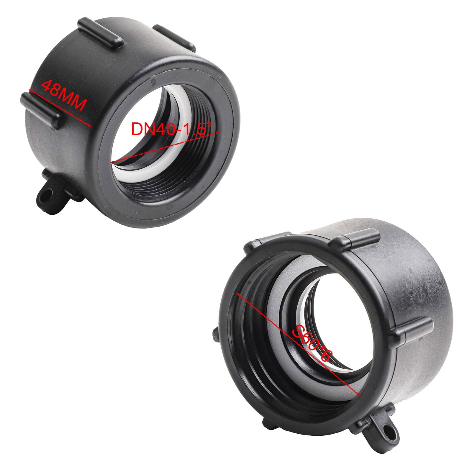 SENSHENGXIN Ibc Adapter Rainwater Tank Container S60X6 Coarse Thread to ...