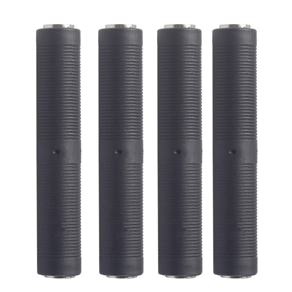 SENSHENGXIN Jack F/F Mono 4Pcs Coupler Male Mic 6.35mm Adapter Audio ...