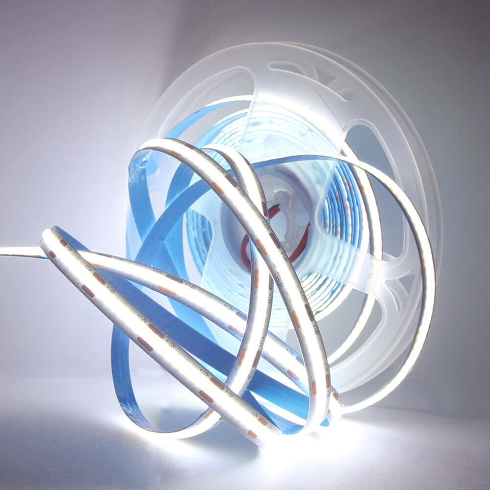 SENSHENGXIN Premium 10M Cob Led Strip - High Density Flexible Fob Led ...