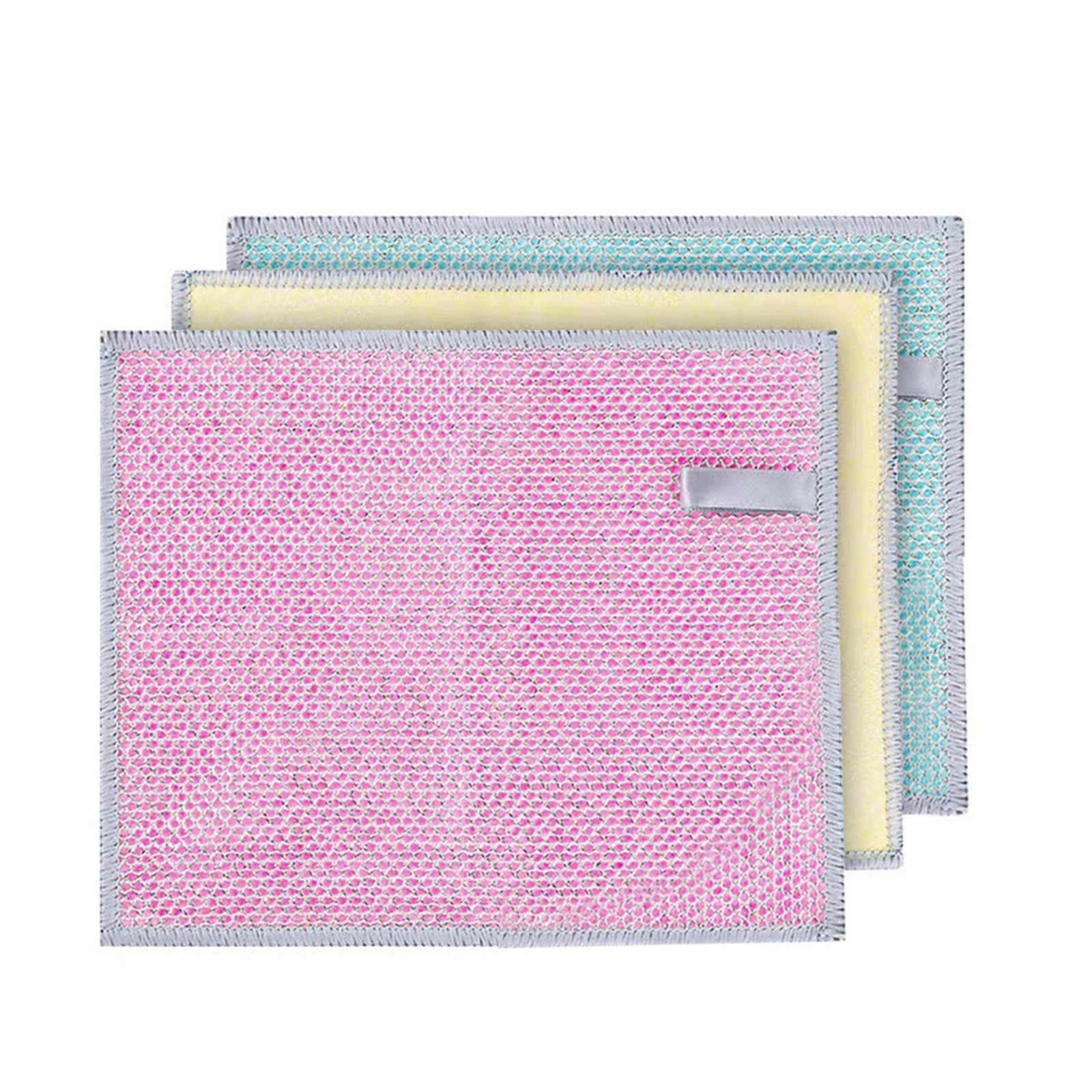 SENSHENGXIN Steel Wire Cleaning Cloths Double -Sided Metal Wires Rags ...