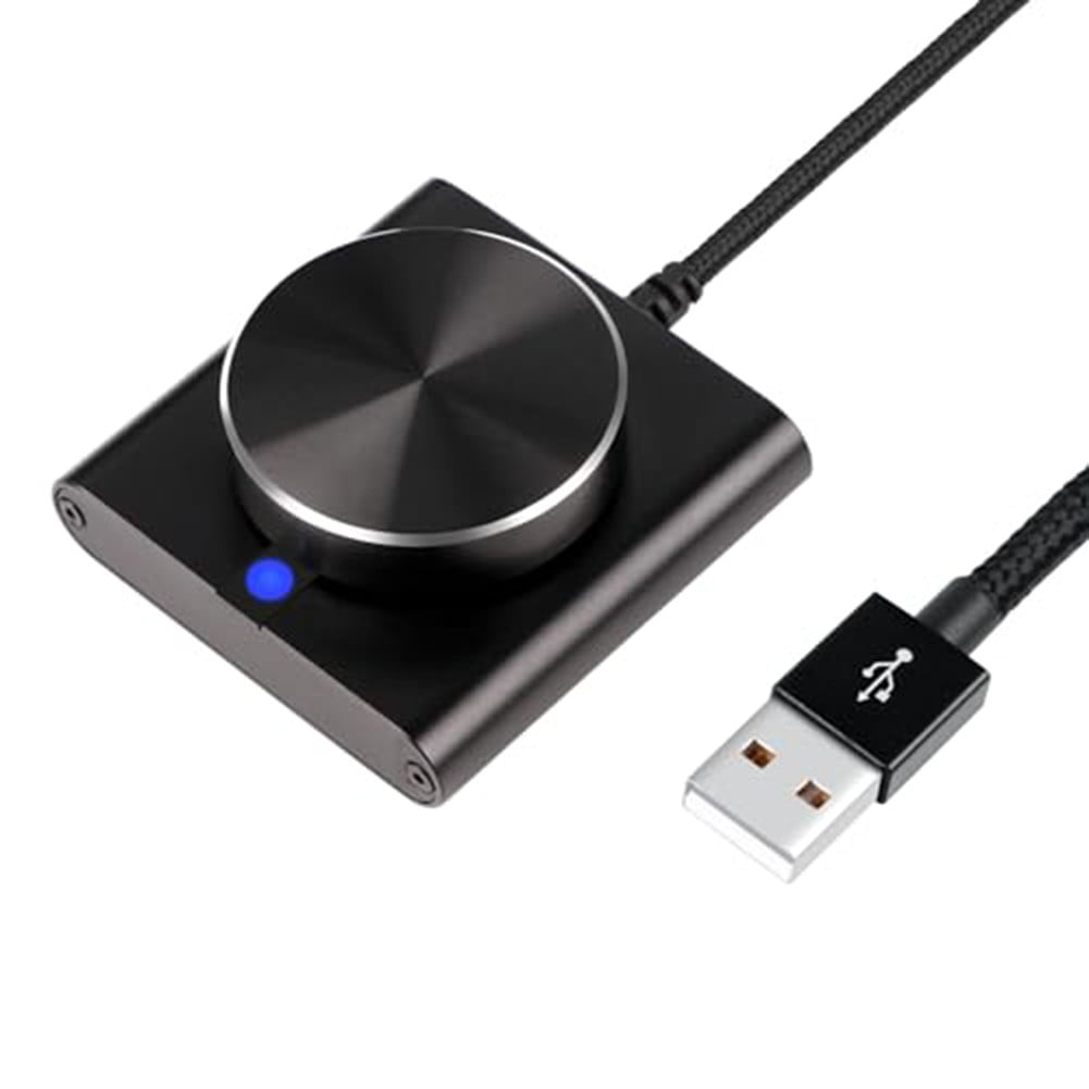 SENSHENGXIN Usb Volume Control Knob: Metal Audio Adjuster for Pc ...