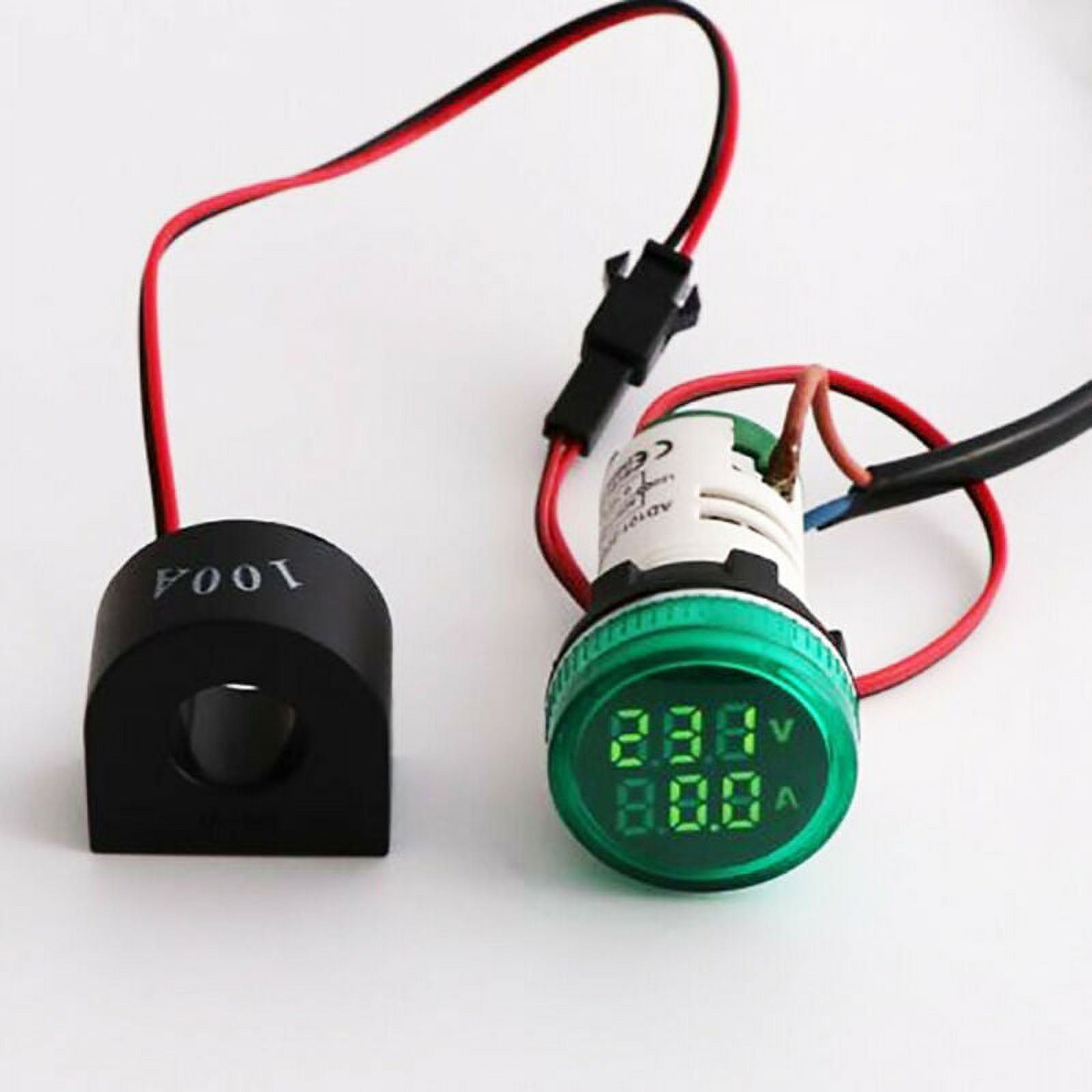 SENSHENGXIN Voltmeter Meter Indicator Ac 50-500V Led Digital Display ...