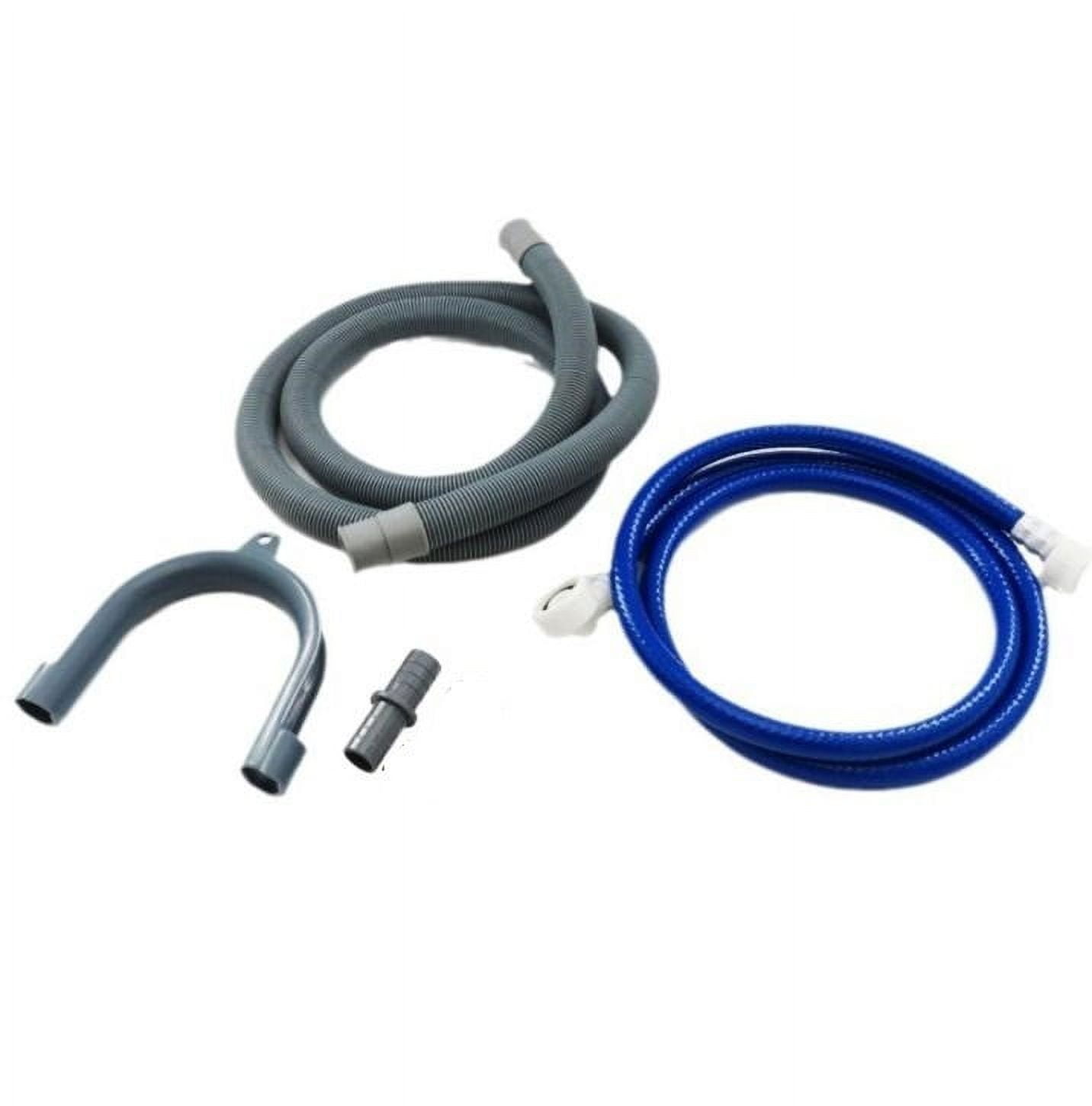 SENSHENGXIN Wash Machine Drain Pipe with Clamp Adapter Water Inlet Pipe ...