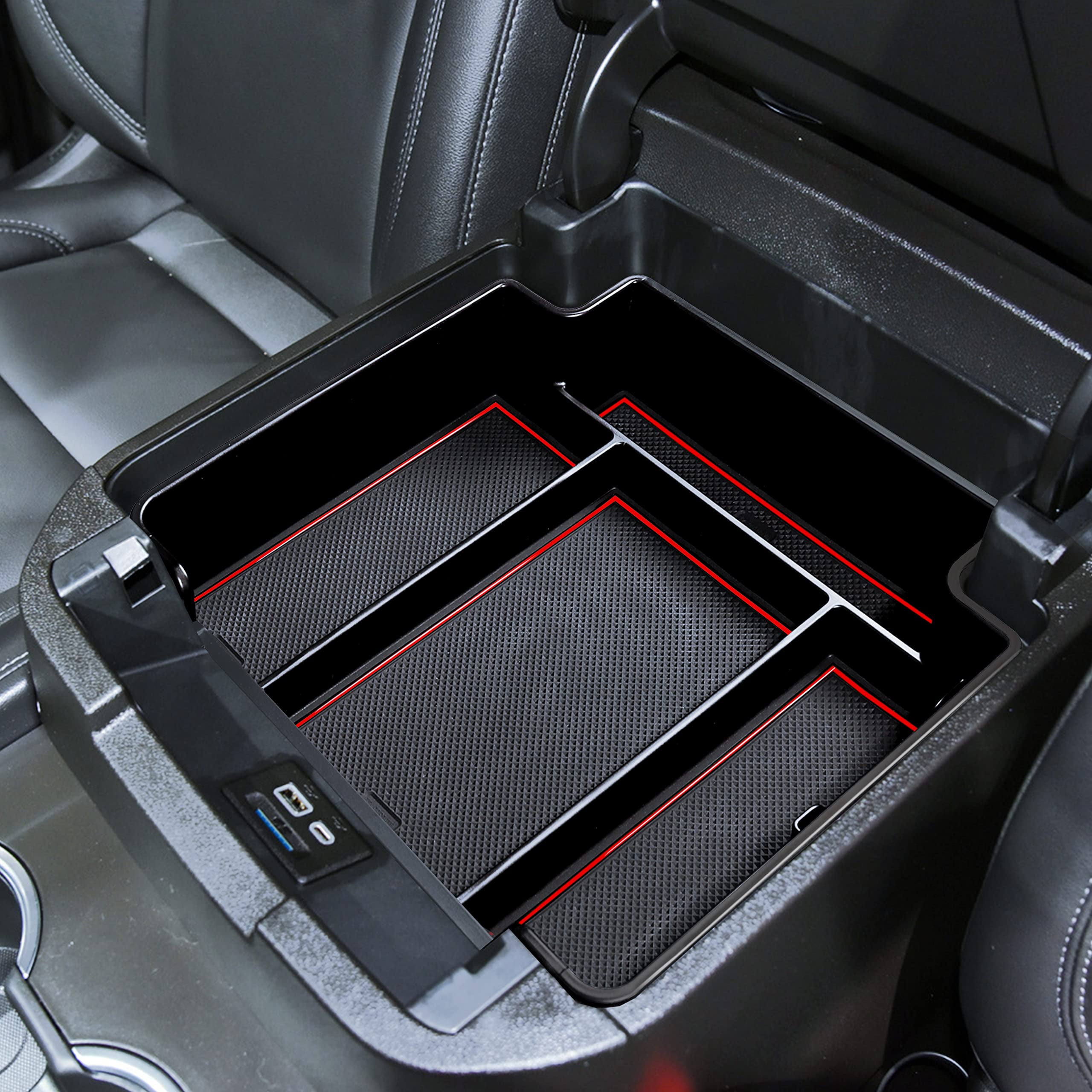 SENSHINE Center Console Organizer KEF16 Tray for Chevy Tahoe Suburban ...