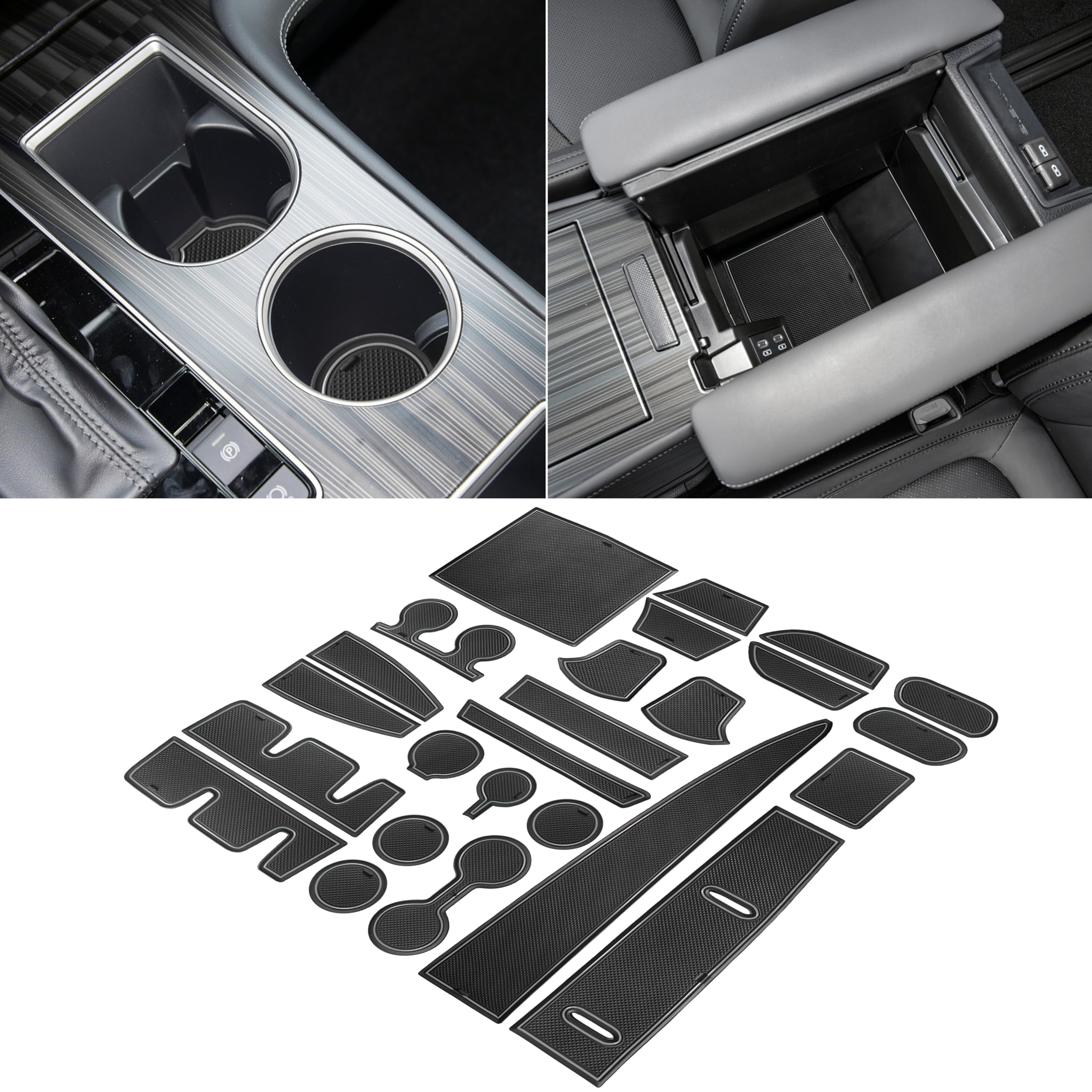 SENSHINE Cup Holder Insert for Toyota Sienna Accessories 2024 2023 2022 ...