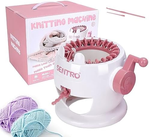 SENTRO 22 Needles Knitting Machine, Smart Knitting Machine Kit, DIY ...