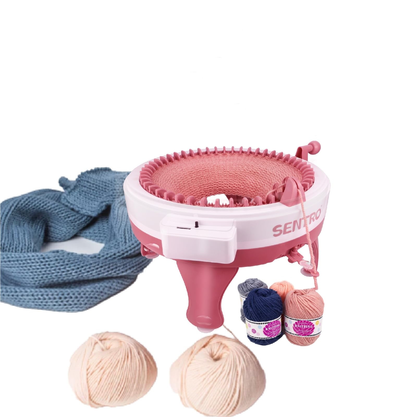 SENTRO 22 Needles Knitting Machine, Smart Knitting Machine Kit, DIY ...