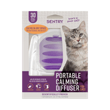 SENTRY Portable Calming Pheromone Diffuser Pack for Cats, Helps Reduce ...