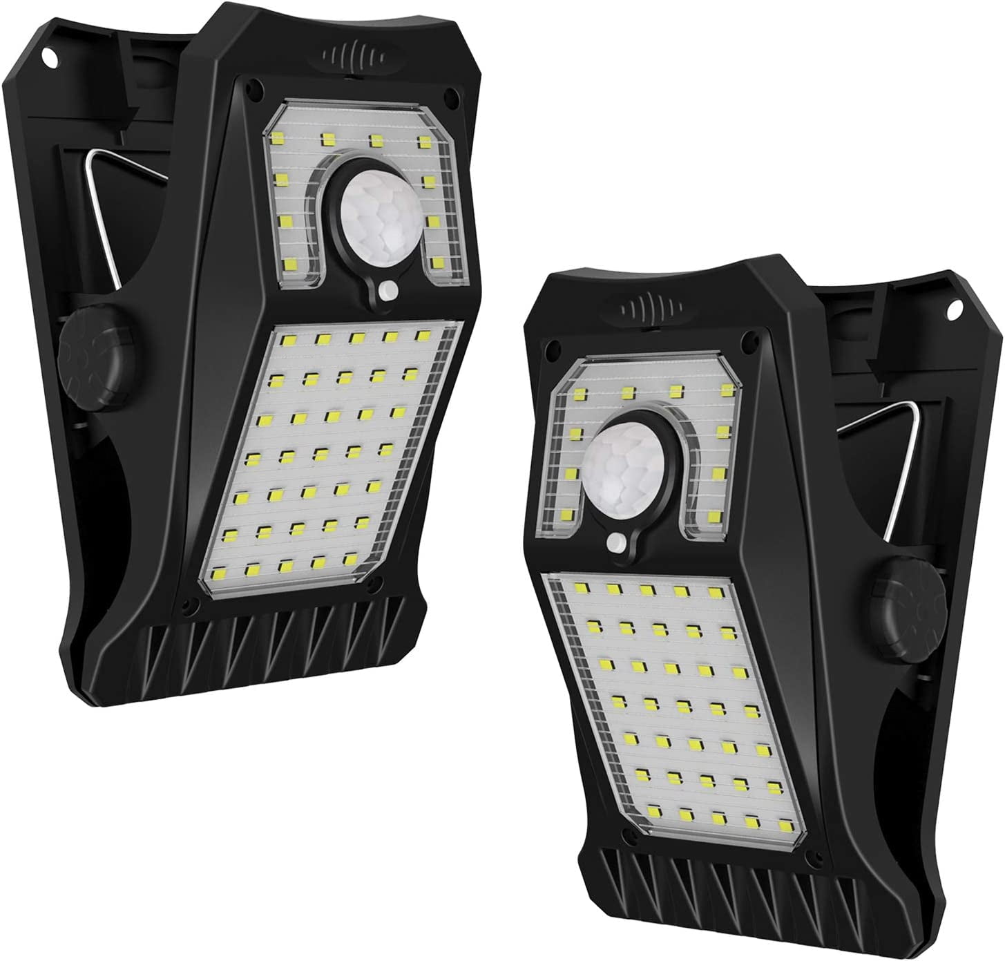SENYU Solar Lights Outdoor Clip Motion Sensor Lights Security Light 3 ...