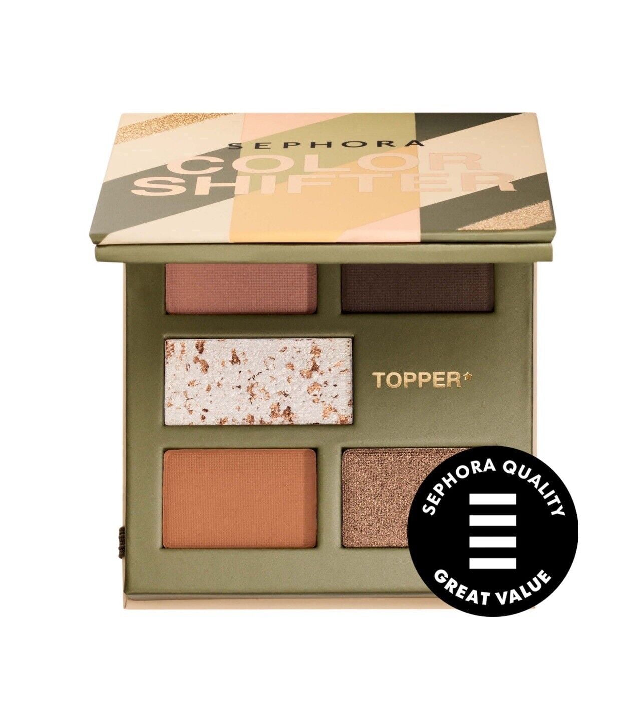 SEPHORA COLLECTION Khaki illusion Color Shifter Mini Eyeshadow Palette ...