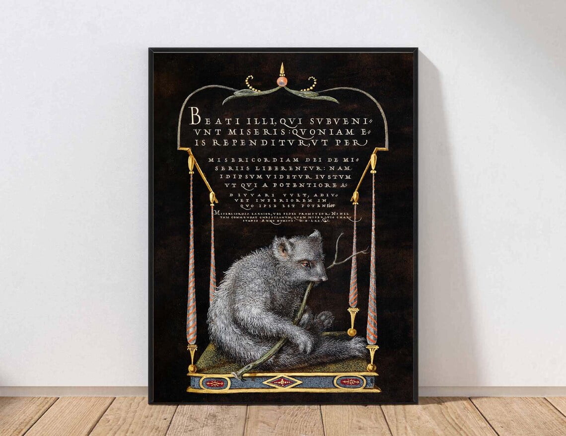 SEPT Antique Gothic Fairy Witch Mystical Spells Book Page Print Wall ...