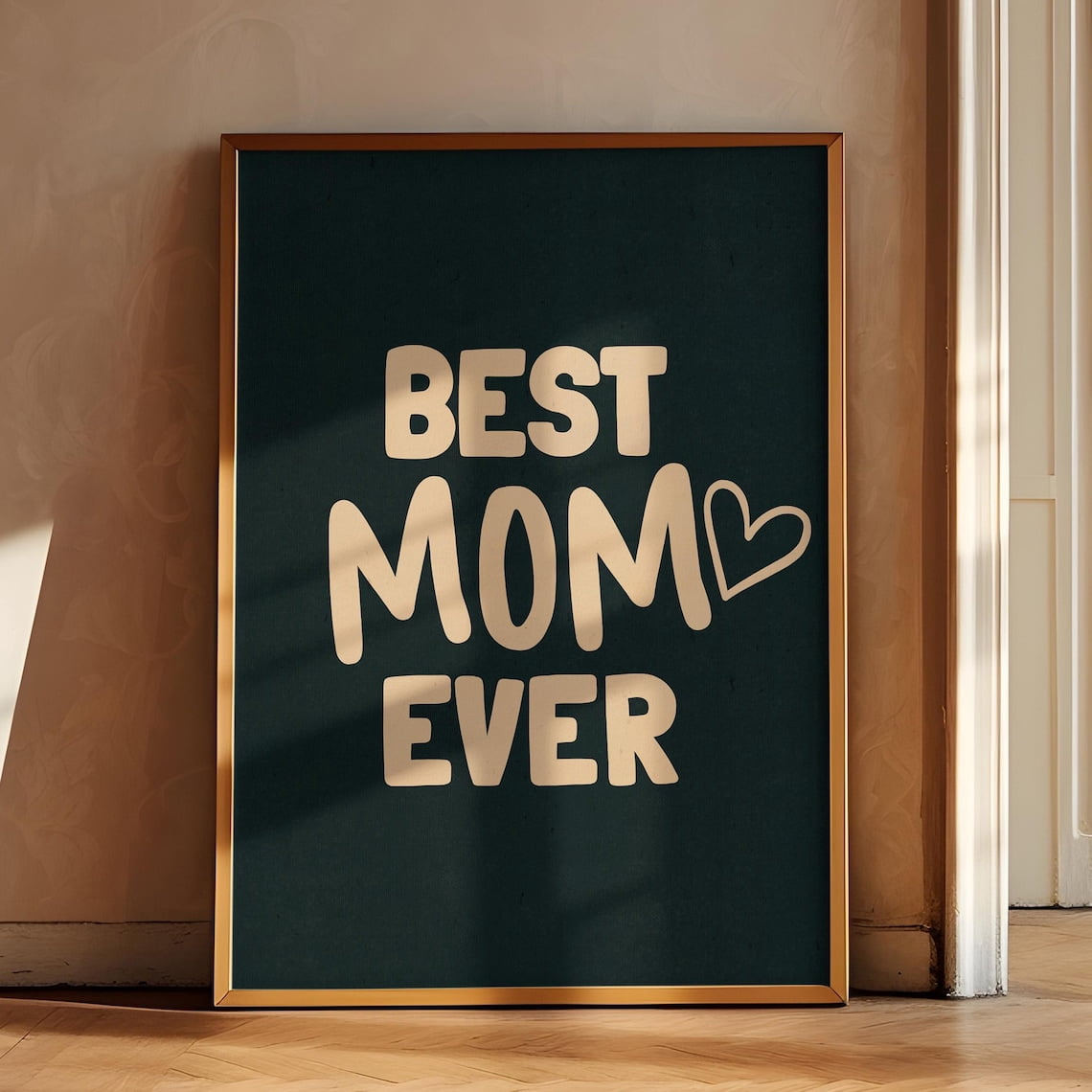 SEPT Best Mom Ever Print - Mother'S Day Gift, Mother Print Uplifting ...