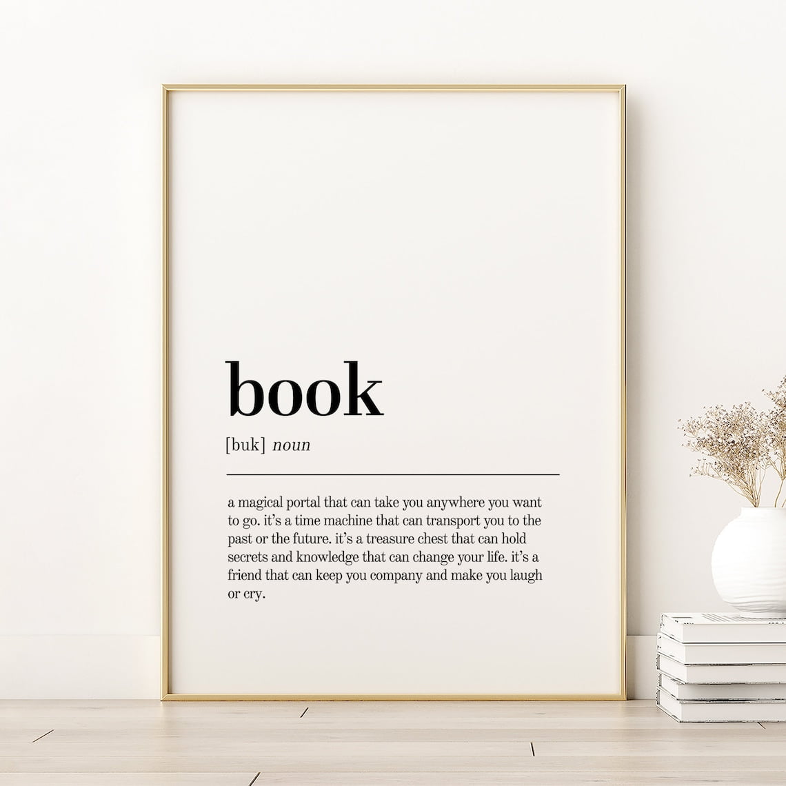 SEPT Book Definition Print, Book Office Definition Print, Book Unique ...