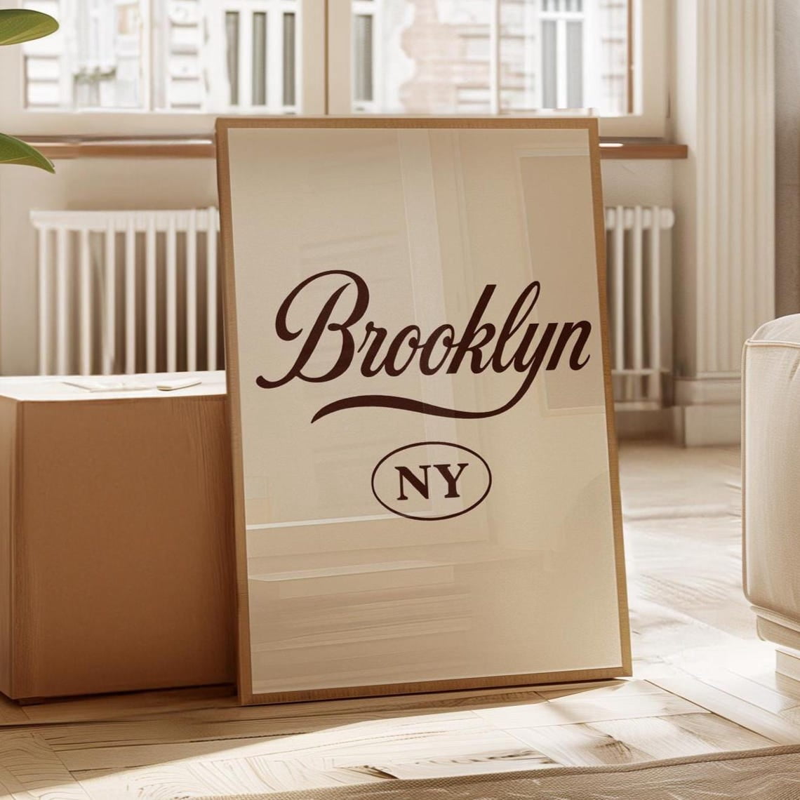 SEPT Brooklyn Art Print Brooklyn Ny Wall Art Brooklyn New York Poster ...