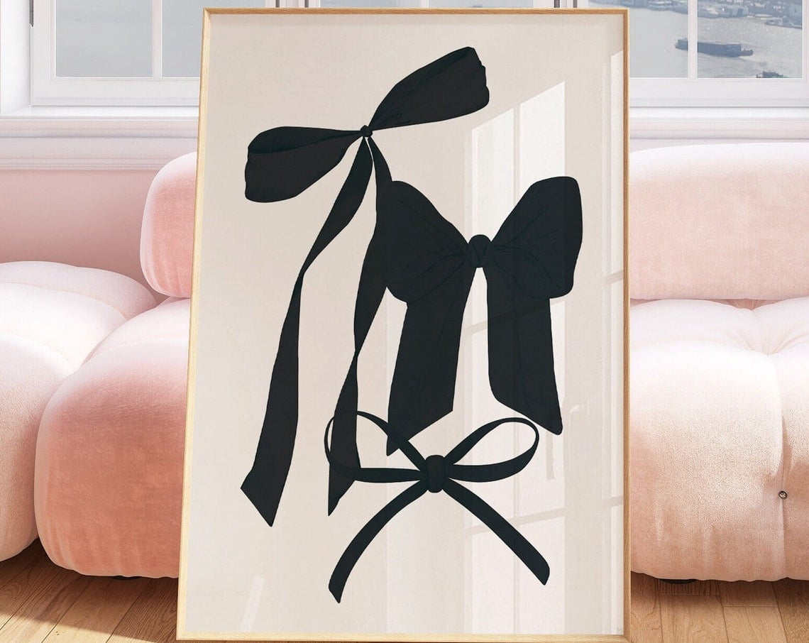 SEPT Coquette Room Decor Balletcore Wall Art Wall Art Grandmillenial ...