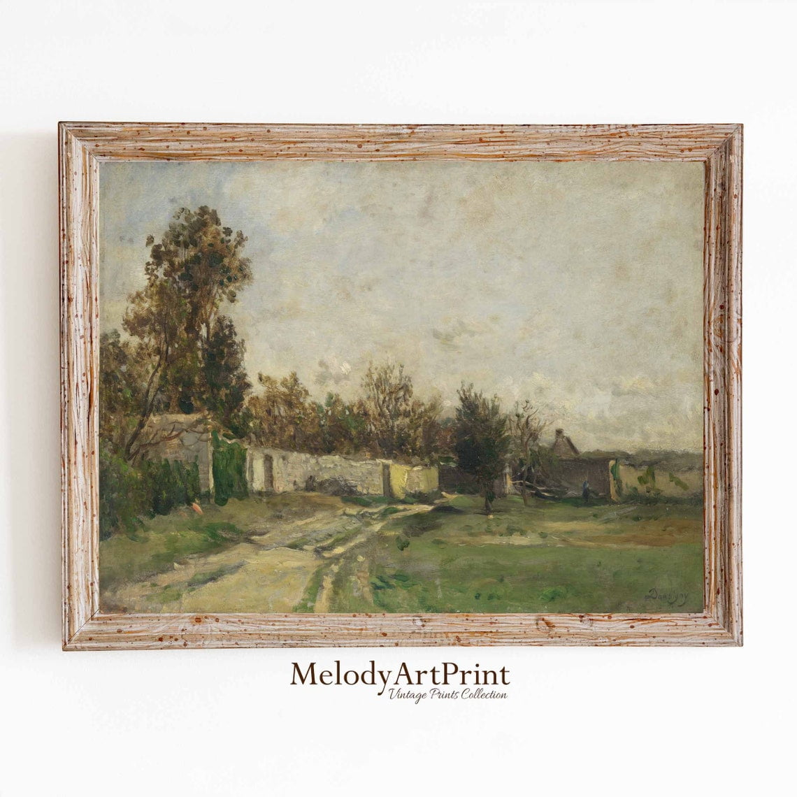 SEPT Country Farmhouse Landscape Painting Rustic Summer Landscape ...