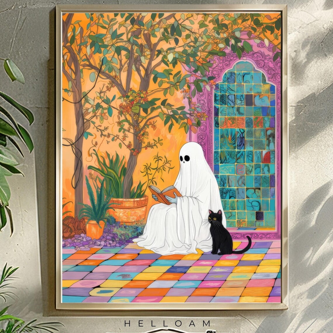 SEPT Cute Ghost Reading, Romantic Dark Academia, Moody Cottagecore ...