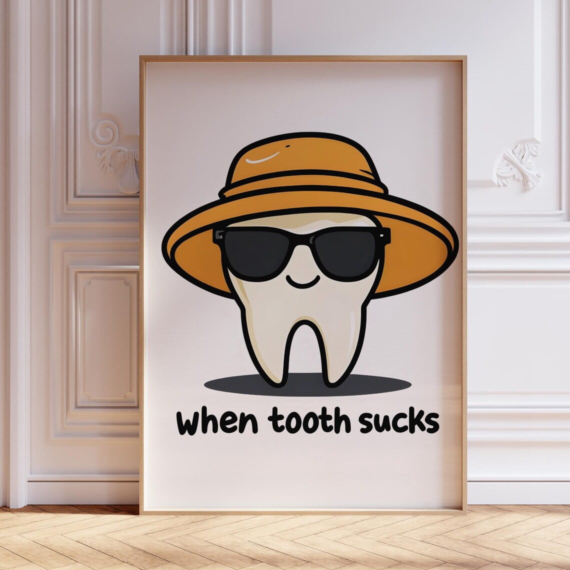 SEPT Dentist Wall Sign, Minimalist Dental Student Poster, Orthodontist ...