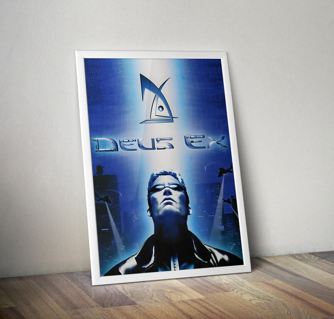 SEPT Deus Ex Cover Art Gaming Poster Gaming Artwork Gaming Decor Video ...