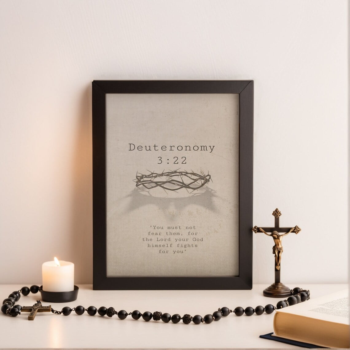 SEPT Deuteronomy I Bible Verse Wall Art, Scripture Print, Doxology ...