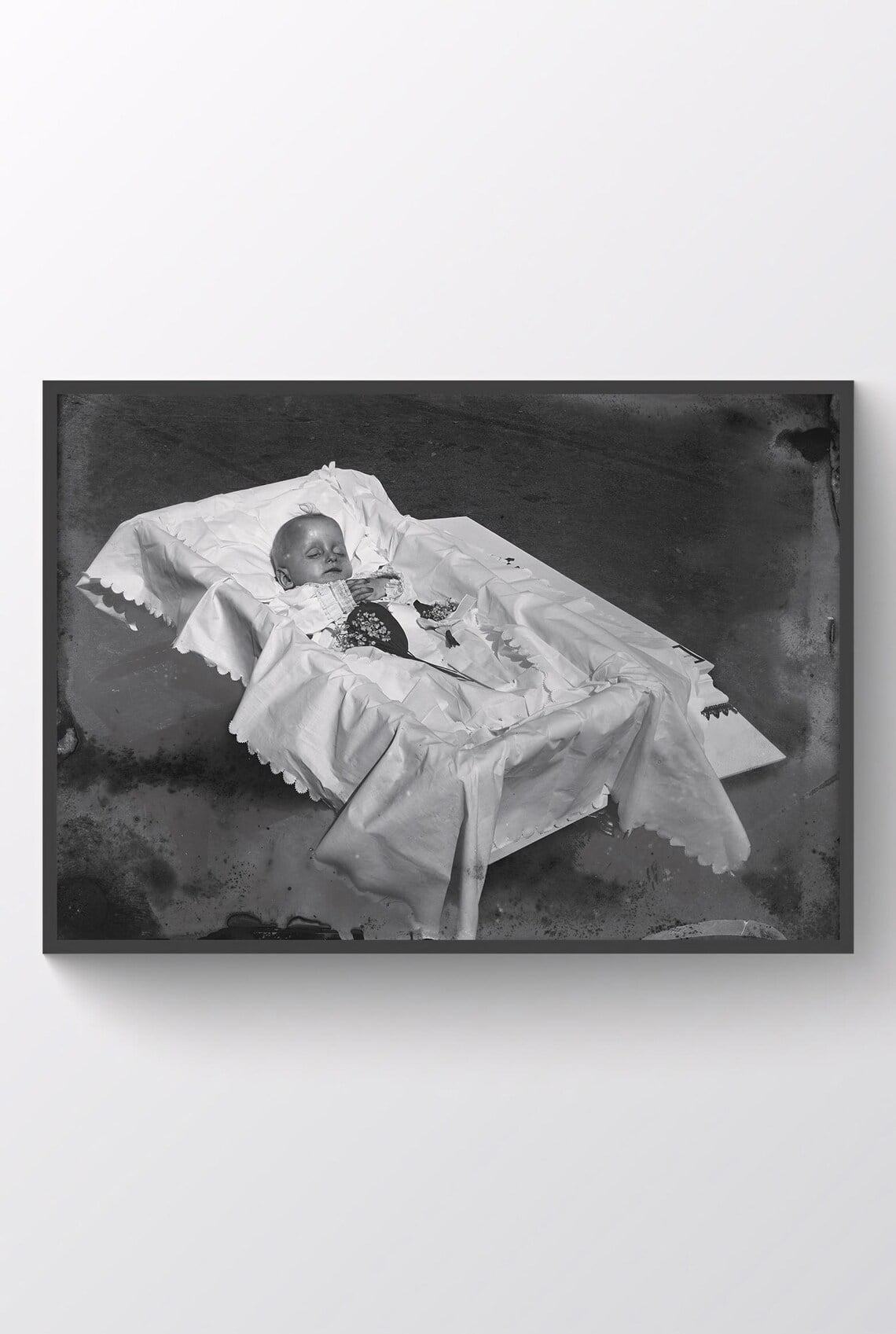 SEPT Digital Vintage Postmortem Baby In Coffin Art Print Antique Gothic ...