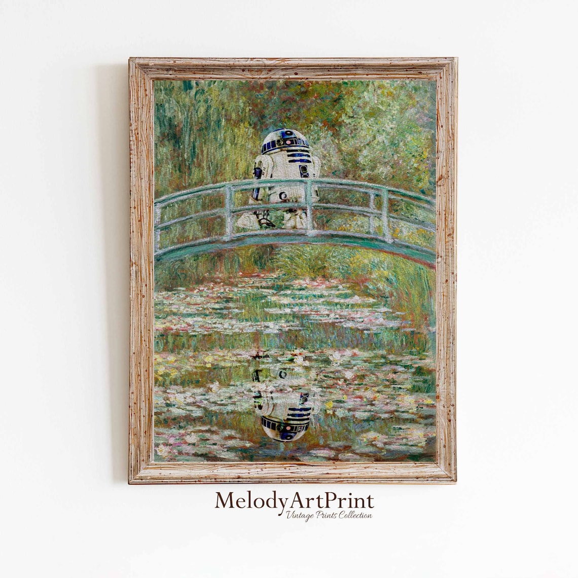 SEPT Funny Altered Art Painting, Printable Altered Art, Monet Print ...