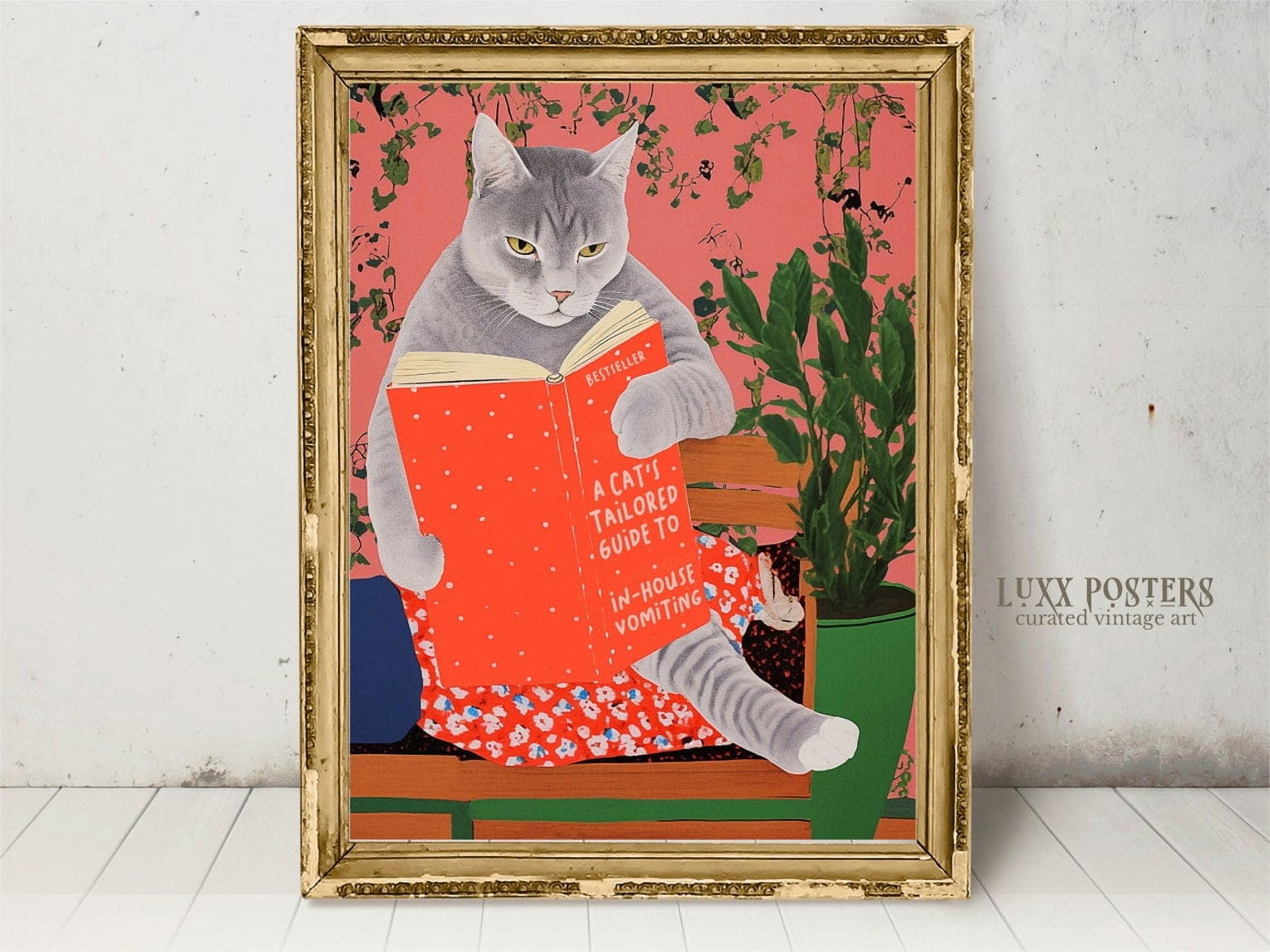 SEPT Funny Bathroom Altered Art, Toilet Bathroom Humor Sign, Maximalist ...