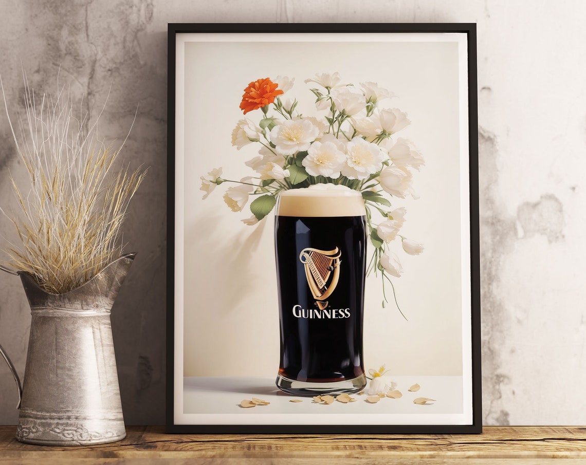 SEPT Guinness Digital Poster - Guinness Bauhaus Download - Vintage ...