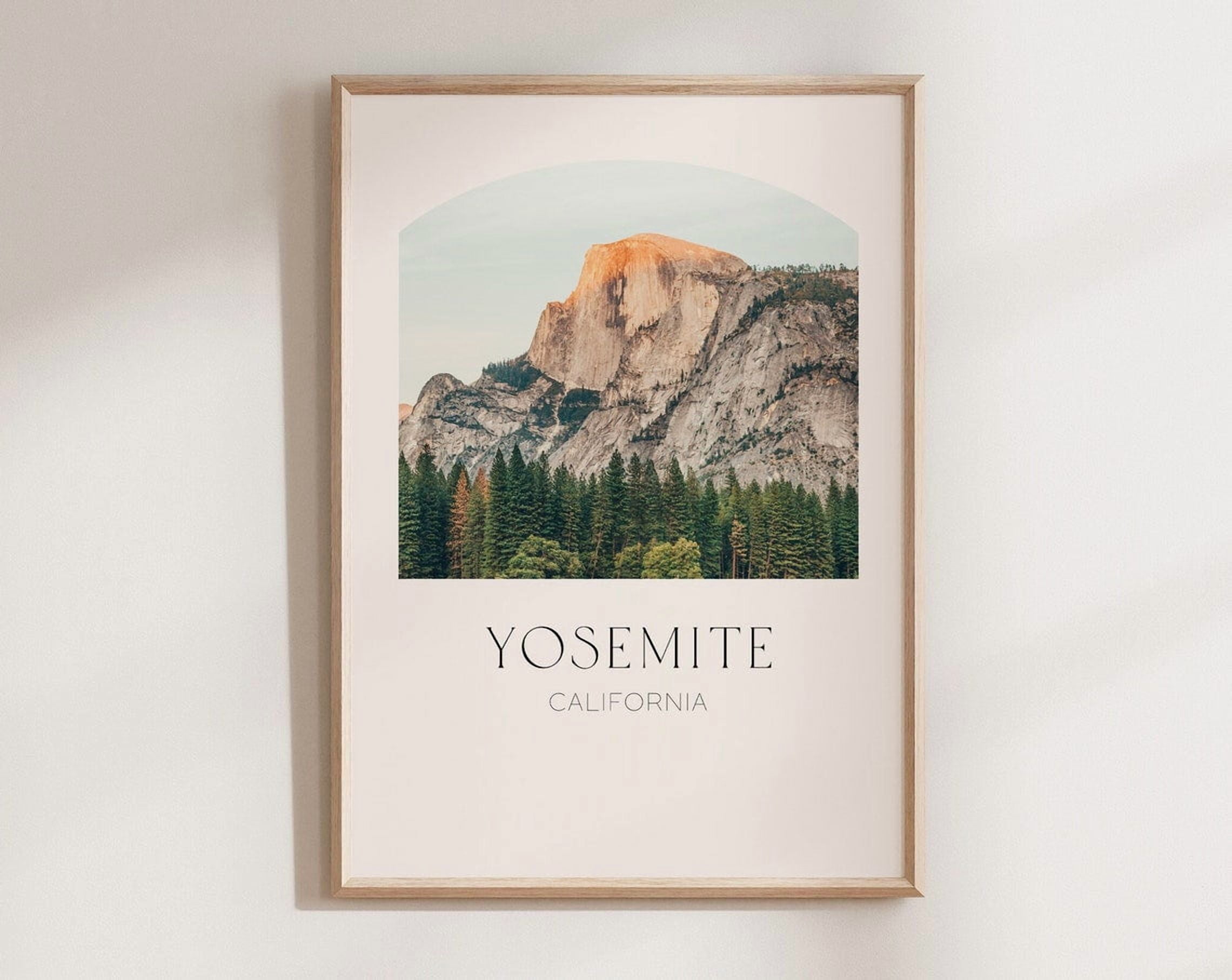 SEPT Half Dome Yosemite Print, Digital Download Print, National Park ...