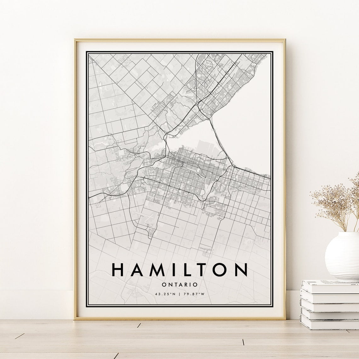 SEPT Hamilton Map Print, Hamilton City Map, New Home Gift, Printable ...