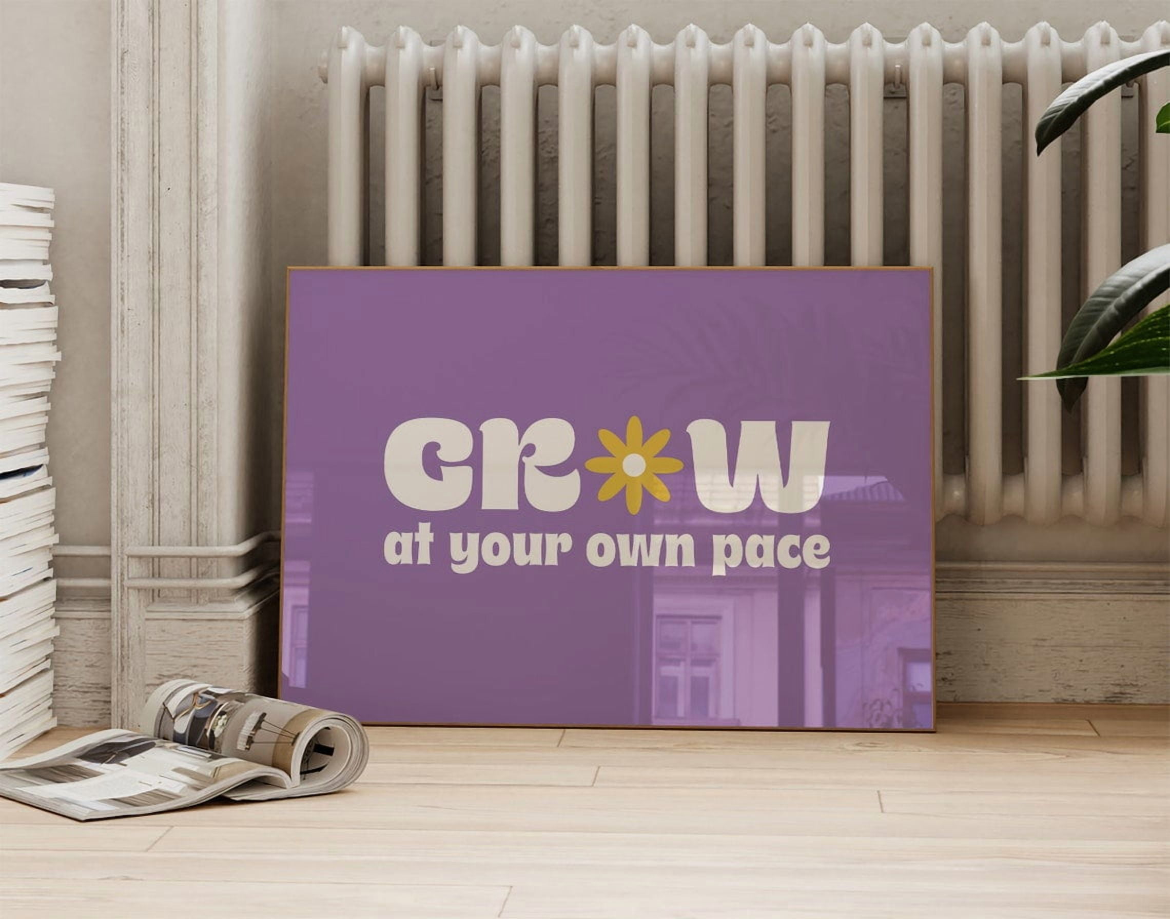 SEPT Horizontal Motivational Print Occupational Therapy Grow At Your ...