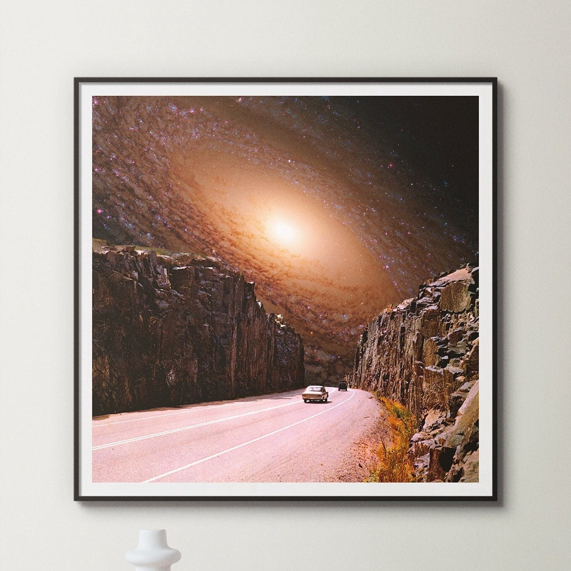 SEPT Intergalactic Highway Scifi Art Retro Futurism Vintage Collage ...