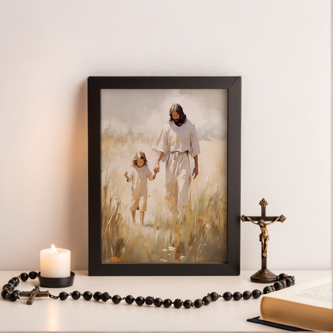 SEPT Jesus Hugs The Girl I Jesus Hugging Little Girl L Jesus Leaves The ...