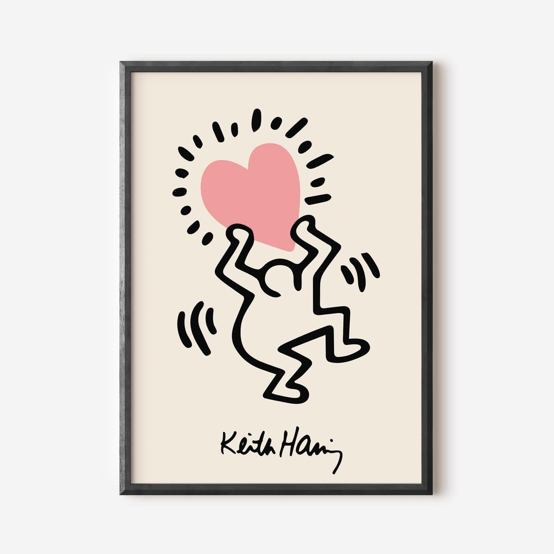 SEPT Keith Haring Poster, Keith Haring Print, Exhibition Poster ...