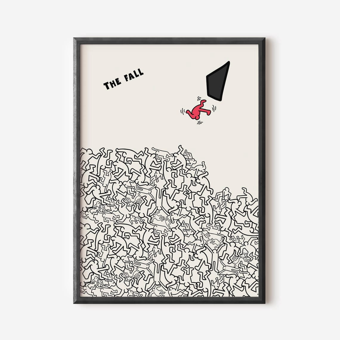SEPT Keith Haring Poster, Keith Haring Print, Exhibition Poster ...