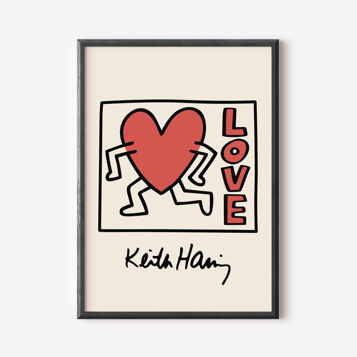 SEPT Keith Haring Poster, Keith Haring Print, Exhibition Poster ...