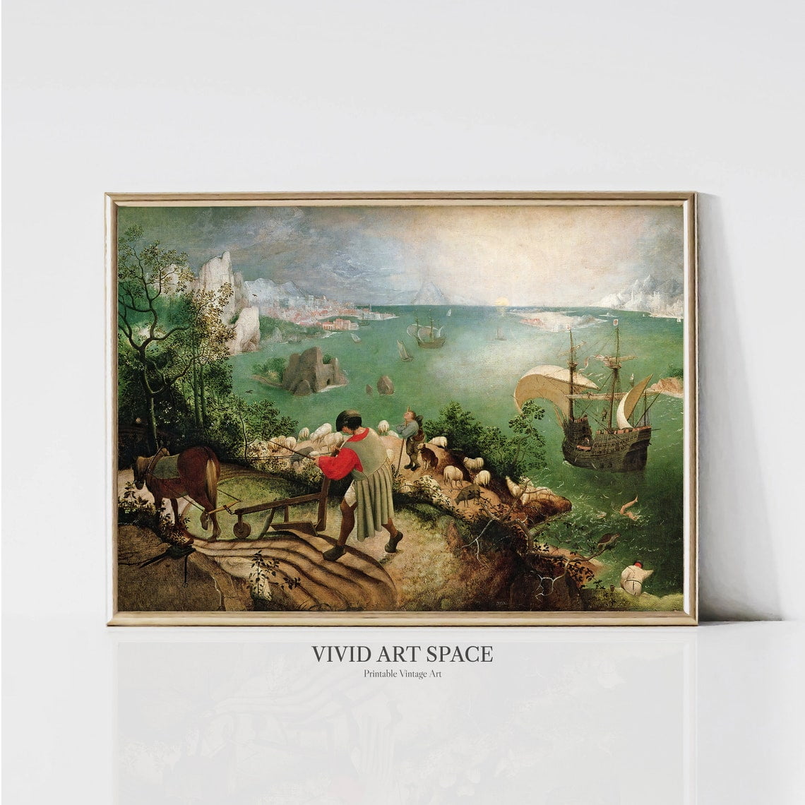 SEPT Landscape With The Fall Of Icarus By Pieter Bruegel The Elder ...