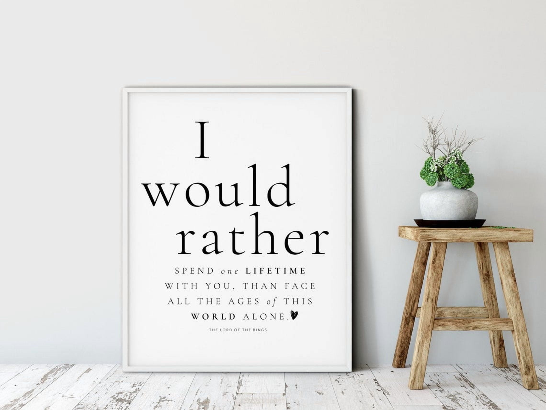 SEPT Lord Of The Rings, J. R. R. Tolkien, I Would Rather Share One ...