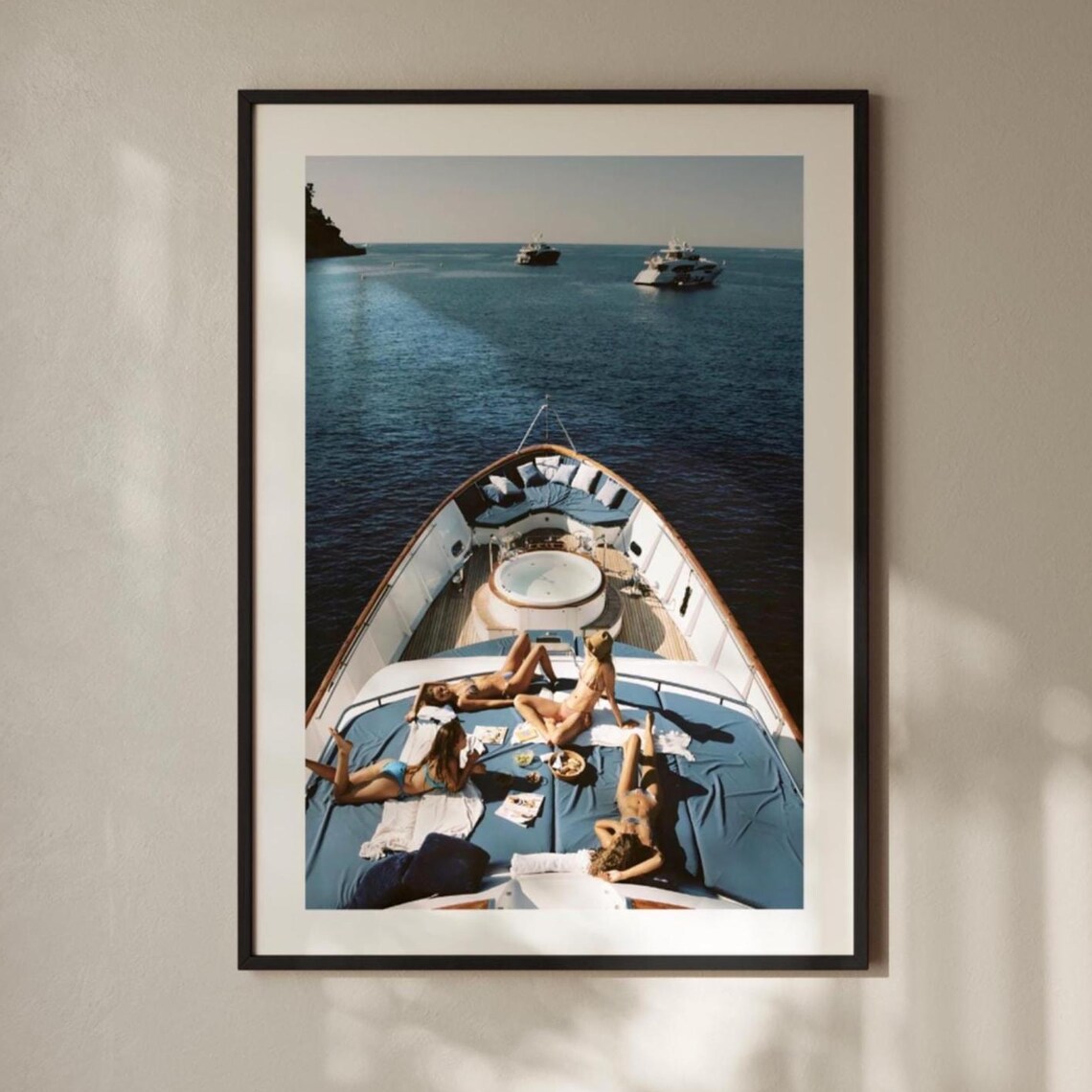 SEPT Luxury Yacht Poster, Photography Prints, Luxurious Boat Print ...