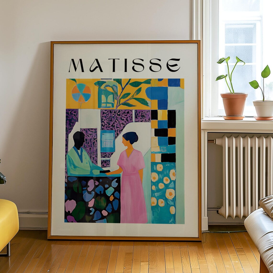 SEPT Medical Abstract Nurse Art, Nurses Station Sign Matisse Prints ...
