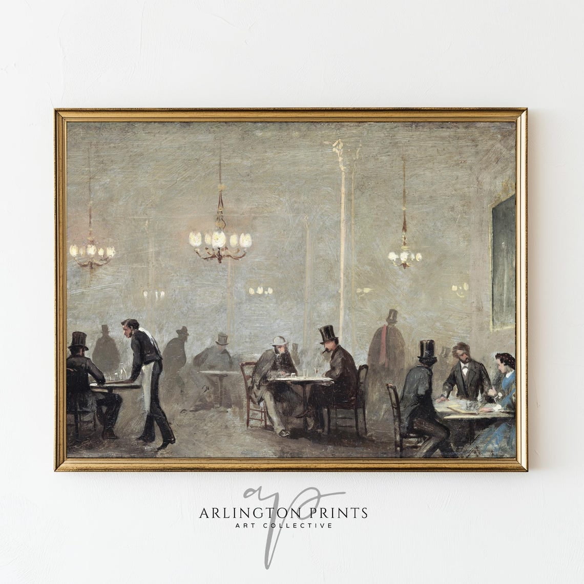 SEPT Old World Bar Scene Printable, Vintage Tavern Wall Art For Man ...