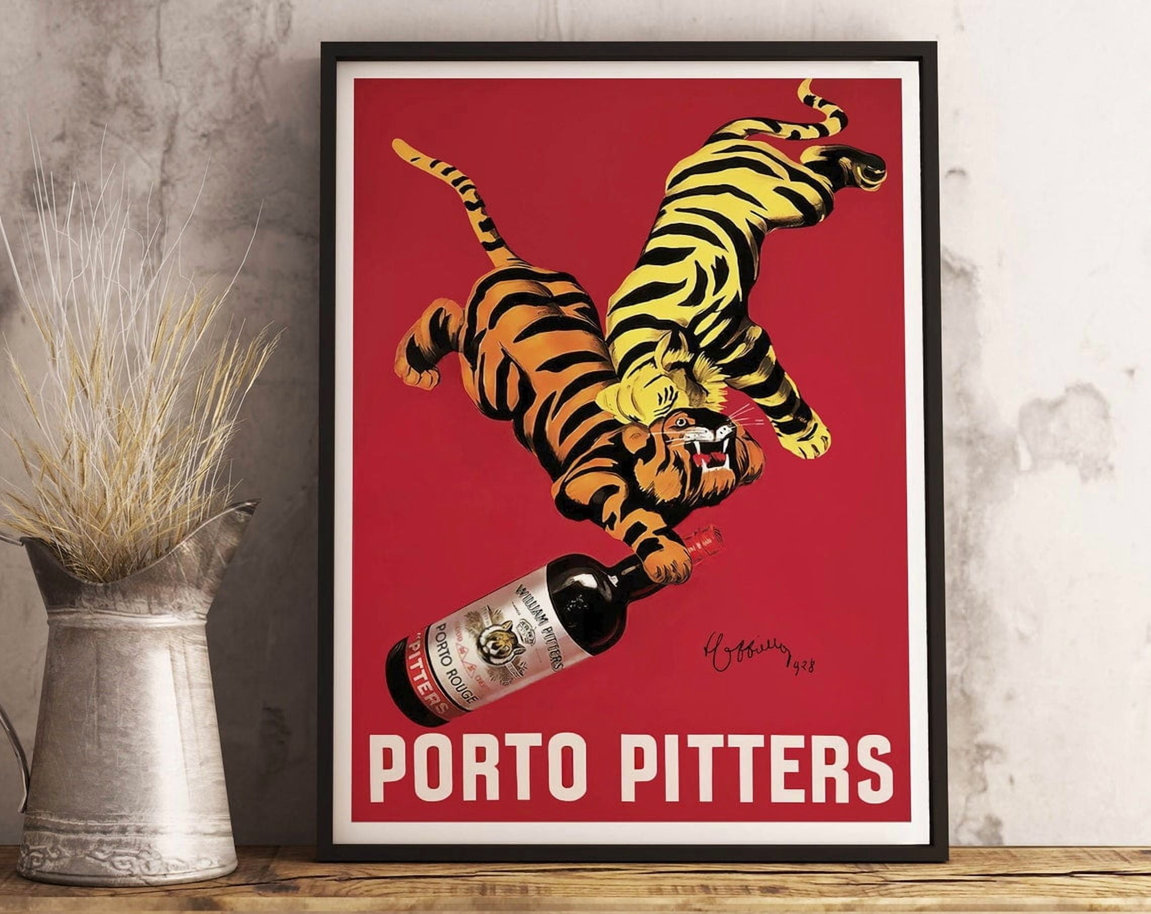 SEPT Porto Pitters Vintage Retro Printable Poster - Cafe Wallpaper ...