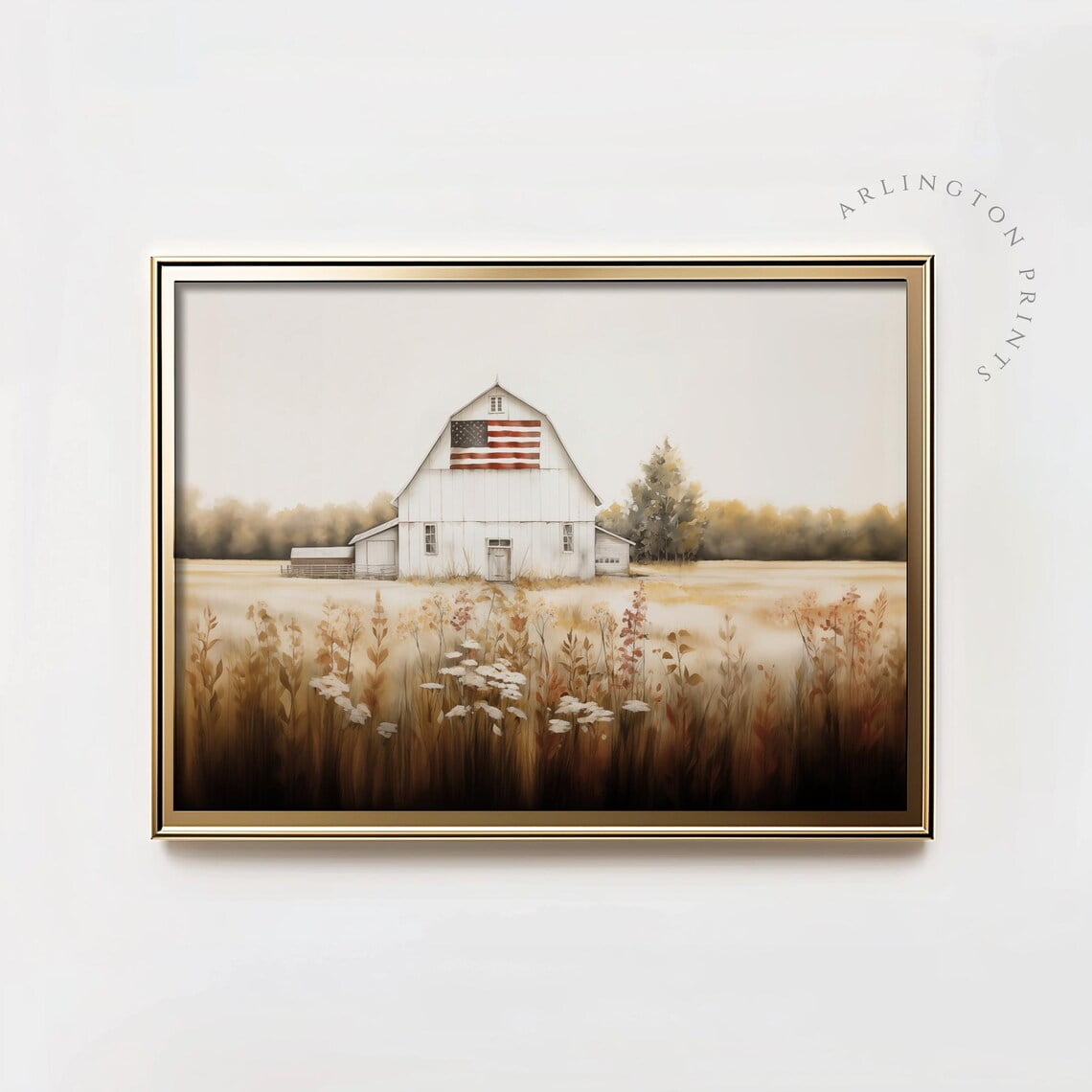 SEPT Printable Rustic Barn Art, 4Th Of July Printable Art, American ...