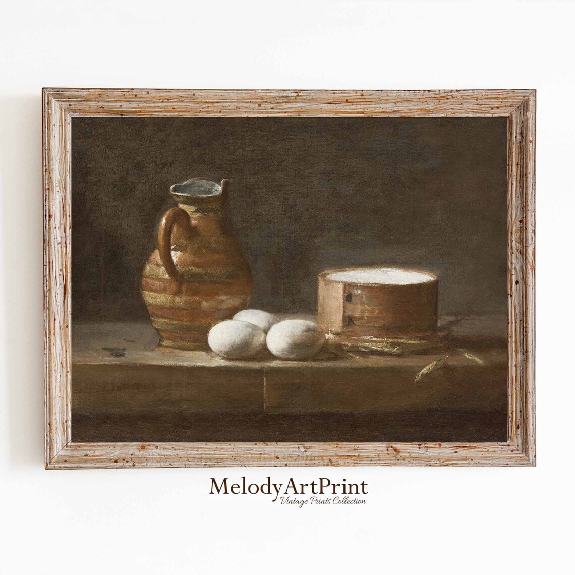 SEPT Printable Still Life Wall Art, Still Life With Eggs Cheese And ...