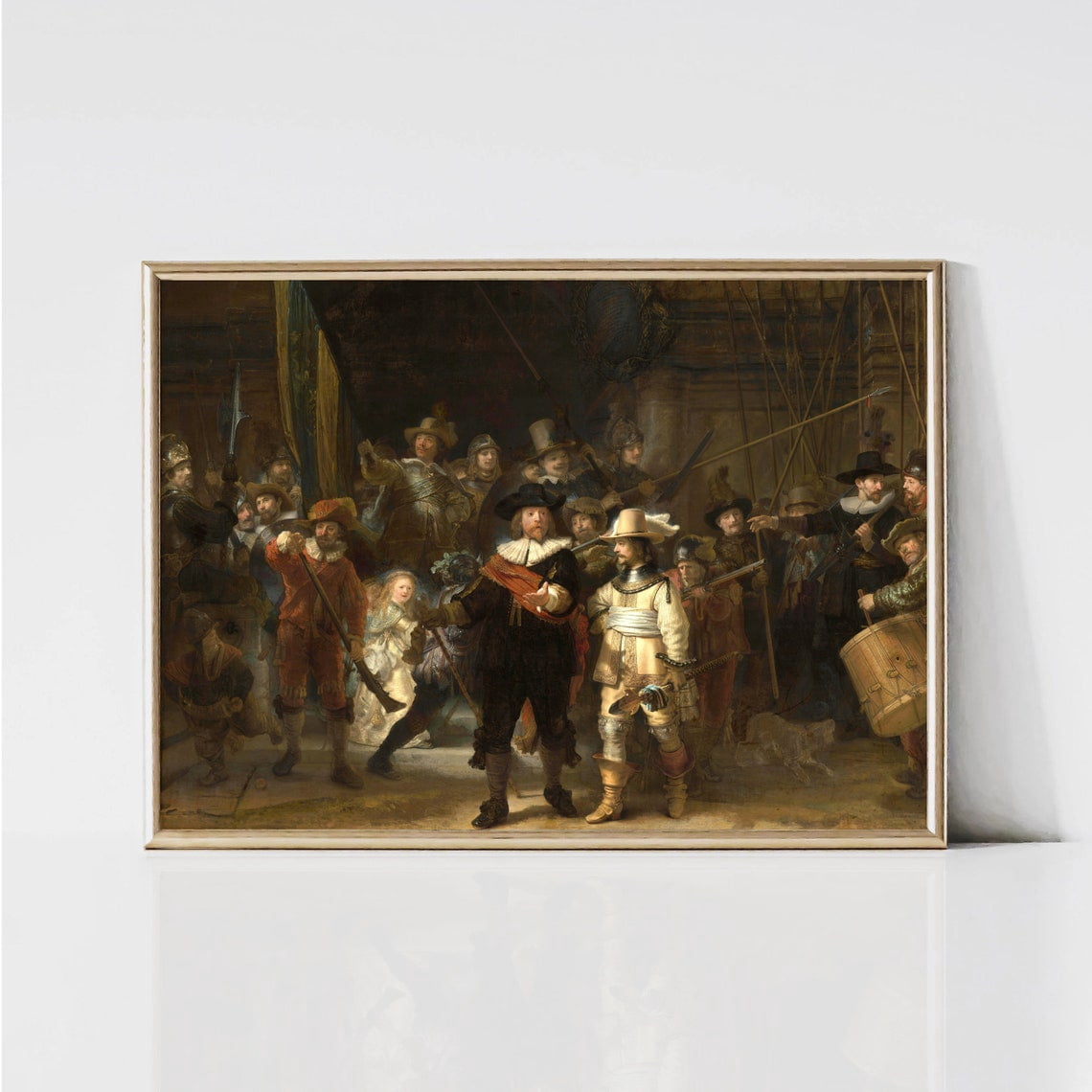 SEPT Rembrandt The Night Watch Famous Painting Dark Academia Wall Decor ...
