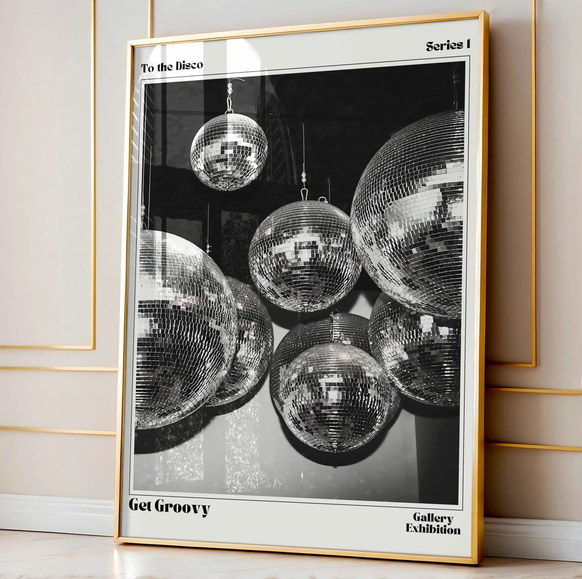 SEPT Retro Wall Decor, Disco Print, Disco Poster, Trendy Wall Art ...